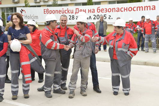 Холсим България отбеляза Международния ден на безопасността Holcim